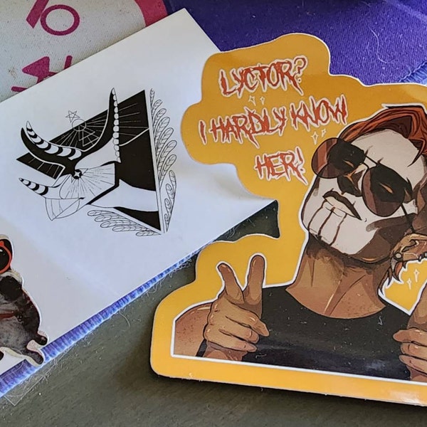 Lyctor I Hardly Know Her Sticker - Etsy