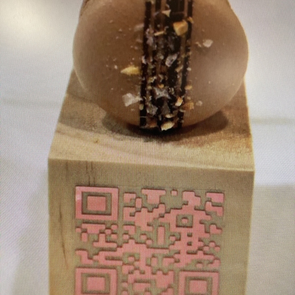 Clear QR Code Sticker Metallic Foil Business QR Code Social Media QR ...