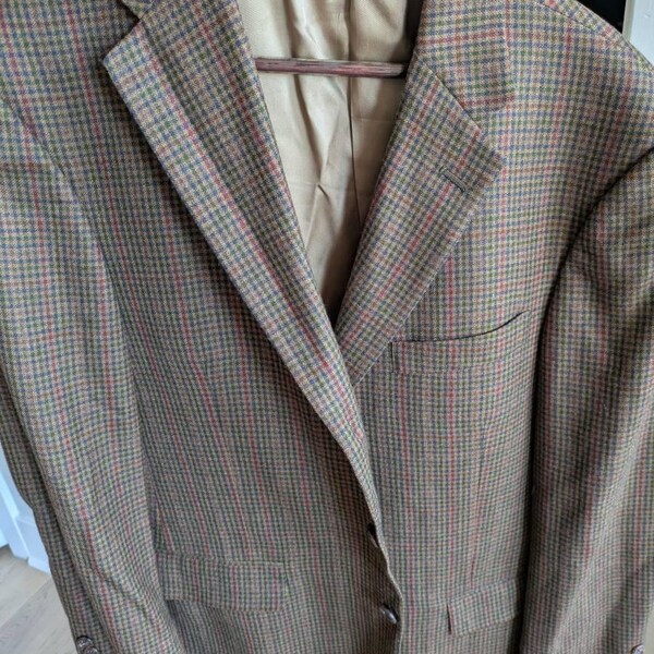 Vintage Gigi Forest Green Skirt Suit Dress. Green Button-up Peplum ...