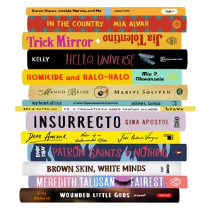 Custom Book Stack Illustration DIGITAL ONLY up to 10 Books - Etsy