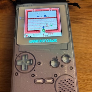 Custom Backlit Nintendo Gameboy Color IPS XL artist Series Princess ...