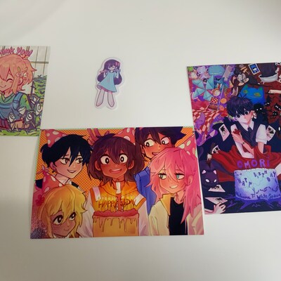 Happy Birthday KEL OMORI 4x6 Print matte - Etsy