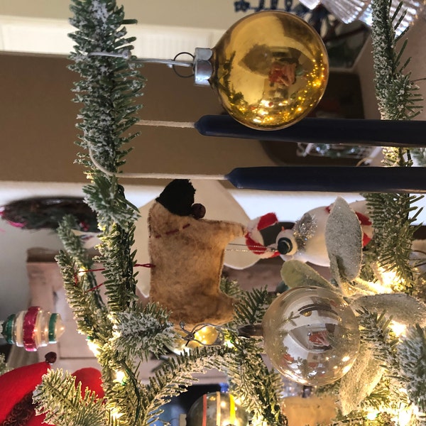 Witch Doll Hildy and Whooey Owl Folk Art Dolls - Etsy