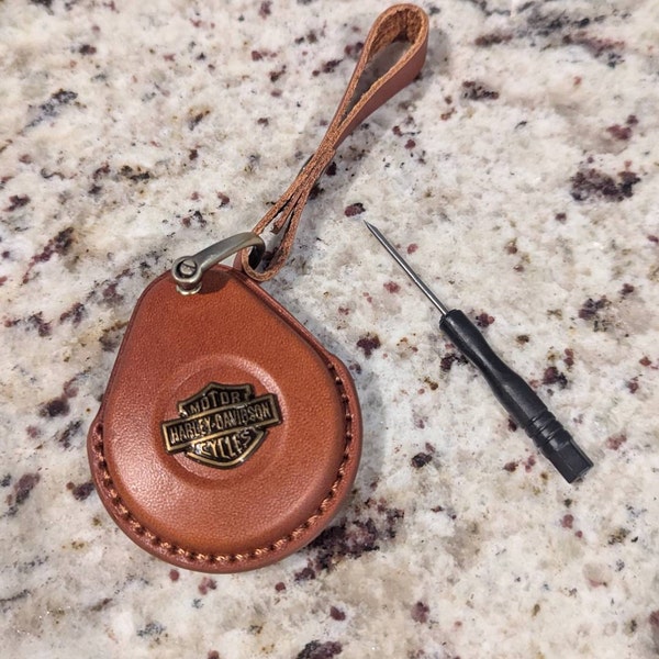 Harley-davidson CVO Key Fob Leather Key Ring - Etsy