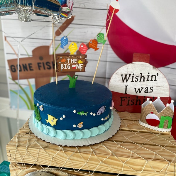 Fondant Tropical Fish Cake Topper,under the Sea,mermaid Tail Cake ...