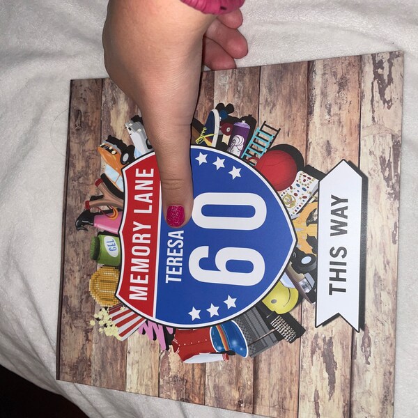 Personalized 60th Birthday Memory Lane Book USA Edition, Milestone ...