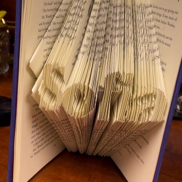 Custom Name - Book Folding Pattern - Various Folds - Easier Than It ...