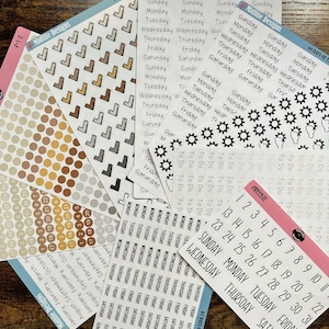 BLANK SKINNY LABEL Planner Stickers Blank Label Stickers, Personalized ...