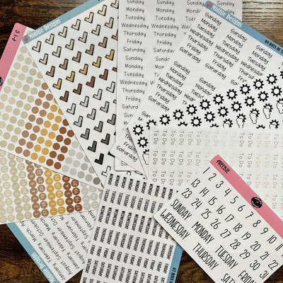BLANK SKINNY LABEL Planner Stickers Blank Label Stickers, Personalized ...