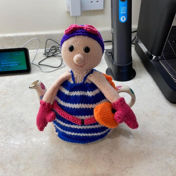 Tea Cosy Knitting Pattern. PDF Digital Download. Betty the Cold Water ...