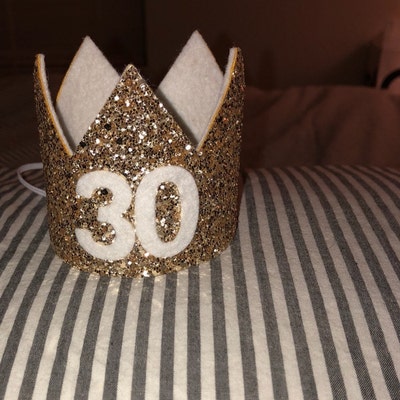 30th Birthday Crown 30th Birthday Hat 30th Birthday Party 30th Birthday ...