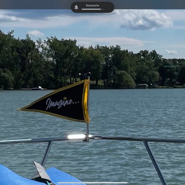 Boat Name Flag Custom Flags Nautical Gift for Him the Flag Chick - Etsy