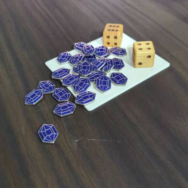 40x Dragon Coins in 3 Different Colors, Metal Token Upgrade for Board ...