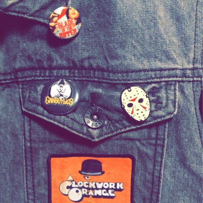 A Clockwork Orange Patch Alex Delarge Patch Droogs Patch Stanley Kubrick Patch Sci-fi Patch Iron ...