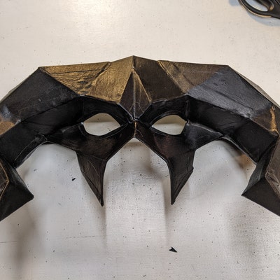 BALROG Mask Make This Mask of Demon Balrog From Card, Using This PDF ...