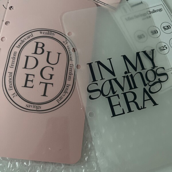 Month Ahead Cash Envelope Inserts, A6 Budget Binder Zipper Envelope ...