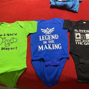 Video Game player 3 Has Joined the Game Bodysuit Baby Clothes - Etsy