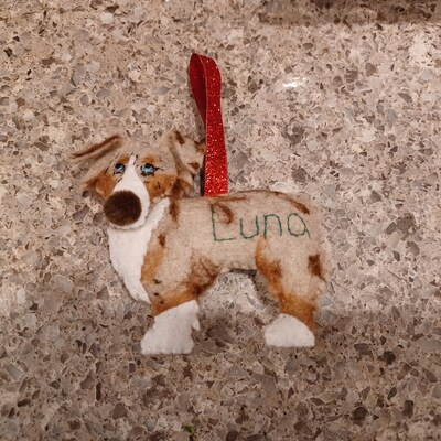 Pug Dog Christmas Tree Topper // Dog Tree Topper // Pug - Etsy