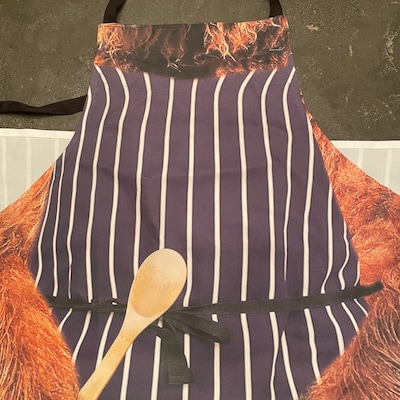 Funny Baking Apron Bear Outfit Novelty Cooking Chef Gift for Men Womens ...