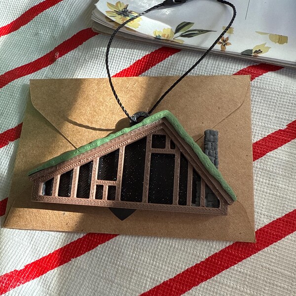 Folklore Cabin With Lights, Friendship Bracelet Holder With Chandelier ...