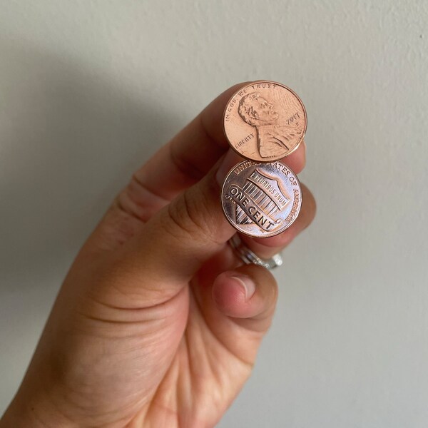 Abe Abraham Lincoln Penny Log Cabin Coin Cufflinks 2009 - Etsy