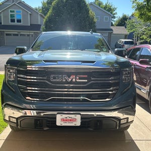 2007-2018 Chevy Silverado 1500 Emblem Overlay Decal Letters BLACK Set ...