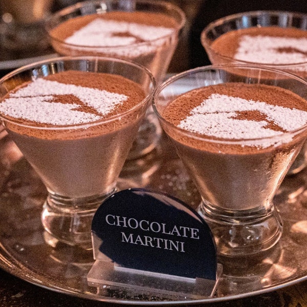 Acrylic Food Signs - Wedding Food Signs, Buffet - Custom Food Signs ...