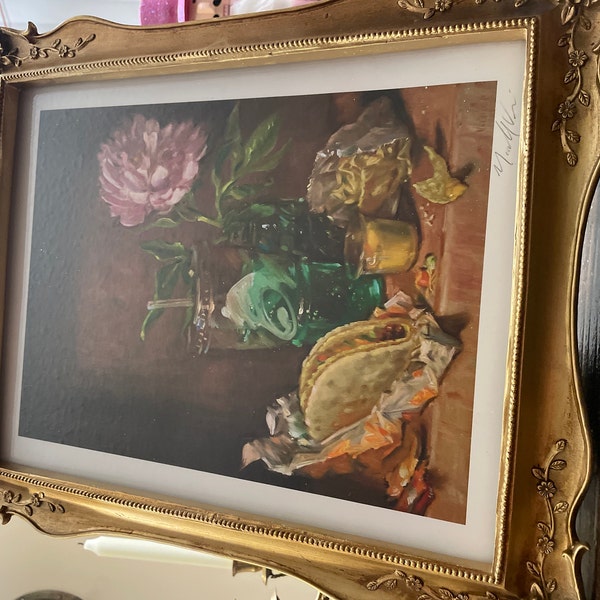 Taco Bell- NOAH VERRIER Original Still Life Oil Painting, Signed Fine ...