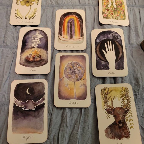 Roots & Wings Oracle Deck 63 Cards by Kat Ryalls | Oracle Card Deck - Etsy