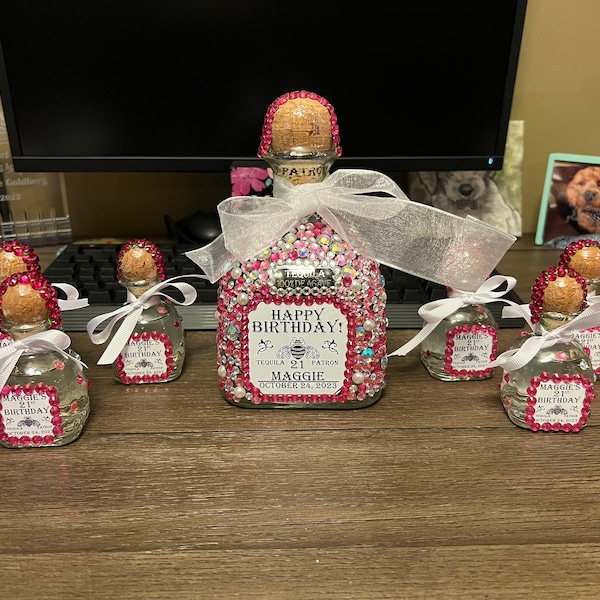 Custom Patron Label, Liquor Label, Birthday Bottle Labels, Groomsmen ...