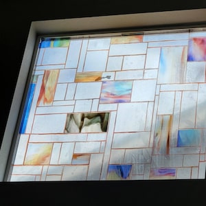 Medieval Stained Glass Window Film Antique Stain Glass Self - Etsy