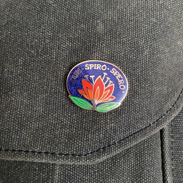 Dum Spiro Spero - While I Breathe I Hope - Enamel Pin - Latin Motto ...