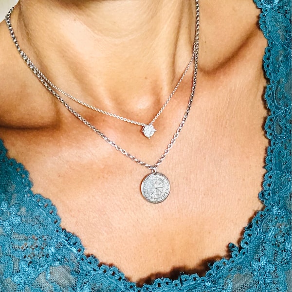 Coptic Cross Necklace Solid Gold 14k,cross Necklace,christian Cross ...