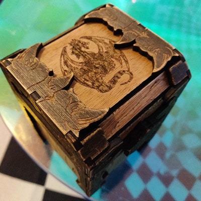 Bloomburrow Inspired Magic the Gathering Deck Box, Commander, Forest ...
