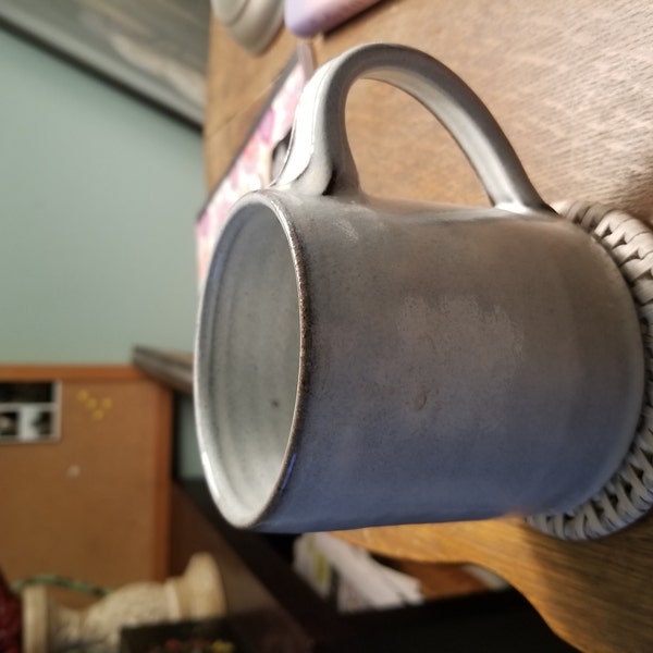 Rustic Straight-sided Stoneware Mug 14 Oz. - Etsy