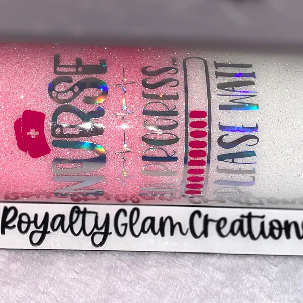 Nurse in Progress SVG PNG DXF, Nursing Student Svg, Nurse Life Svg ...