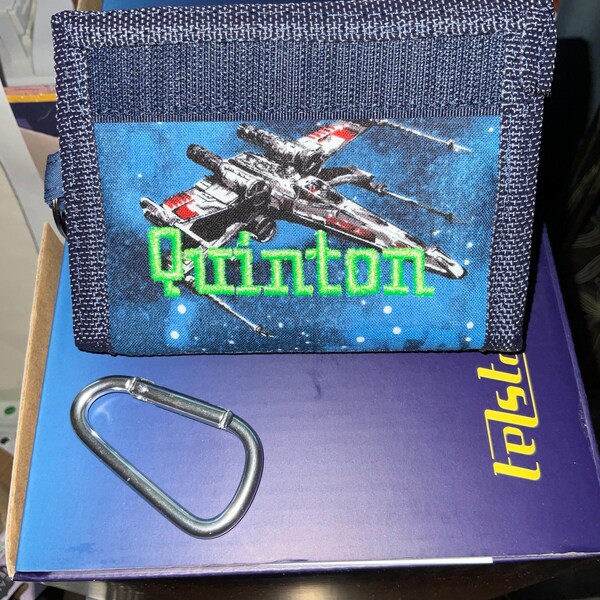 Personalized Girls Wallet, Girls First Wallet, Girls Wallet With Coin ...