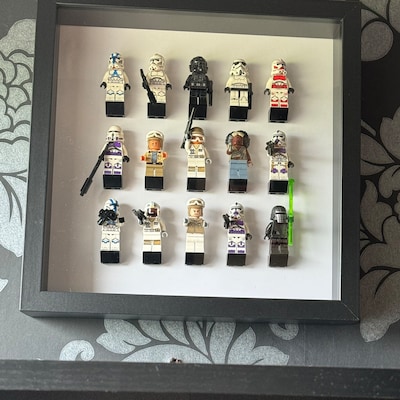 Display Frame for LEGO Minifigures Custom Minifig Display Frame new ...