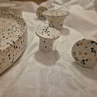 Concrete Jewelry Box, Minimalist Terrazzo Box, Elegant Box, Storage ...