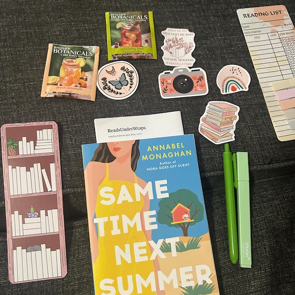 BOOK CLUB Rainbow Annotation Kit Bundle Bookmarks Laminated Booktok ...