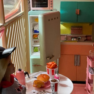 1:6 Scale Cooking Utensil Set Miniature Spatula Soup Ladle Scraper ...