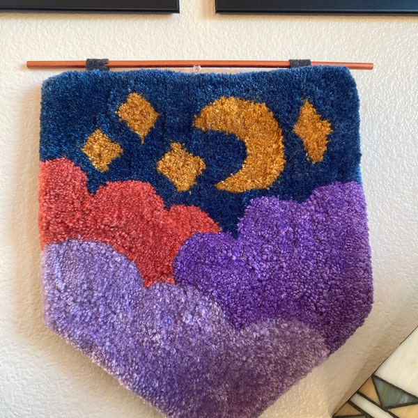 Cloud Rug, Tufted Rug, Aesthetic Rug, Tufted Wall Hanging, Cool Wall ...