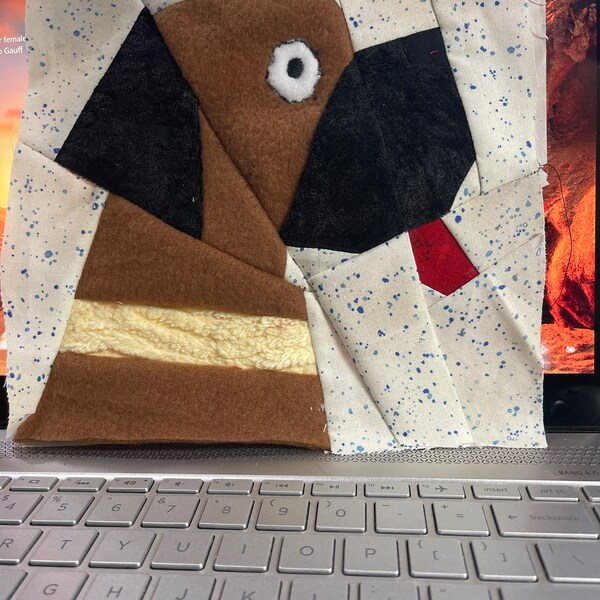 BOXER Paper Pieced Block Pattern in PDF, Instant Download, Dog Block ...