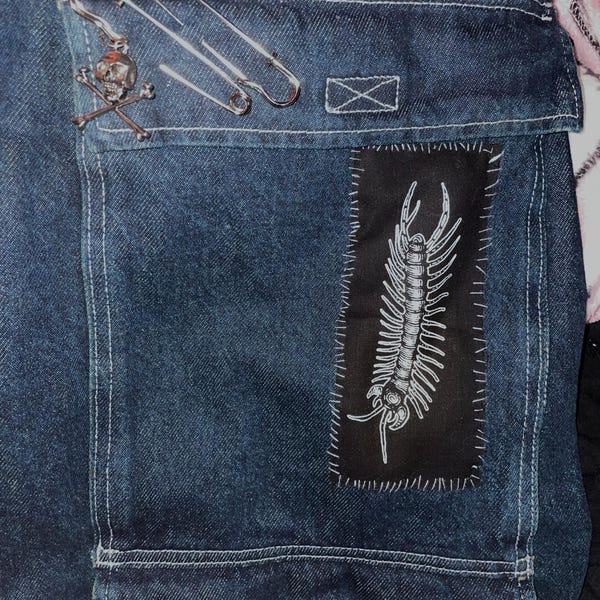 All Seeing Hand Patch Horror Punk Patch, Tattoo Style, Patches for ...
