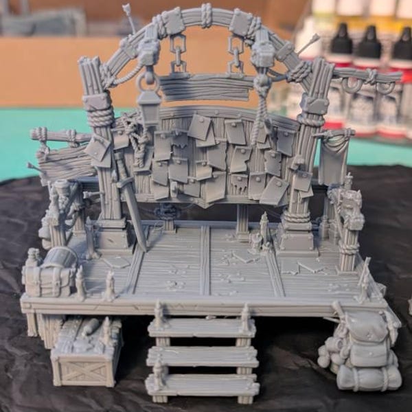 Quest Board / DND Mini Unpainted - Etsy