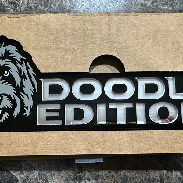 Doodle Edition Car Badge - Etsy