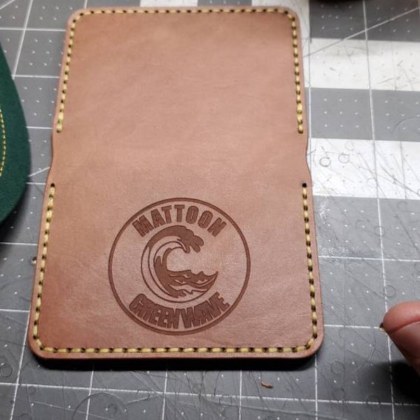 Laser Ready Front Pocket Leather Wallet (SVG, .lbrn2) - With Step by ...