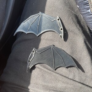 3D Printed Boot Bat Wings Cosplay Boot Accessories Shoelace Wings 4 ...