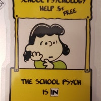 Floral Psi Symbol School Psychologist Sticker Psychologist Sticker Pink ...