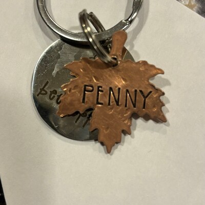 You're a Gem / Custom Hand Stamped Dog Tag, Personalized Metal Pet ID ...